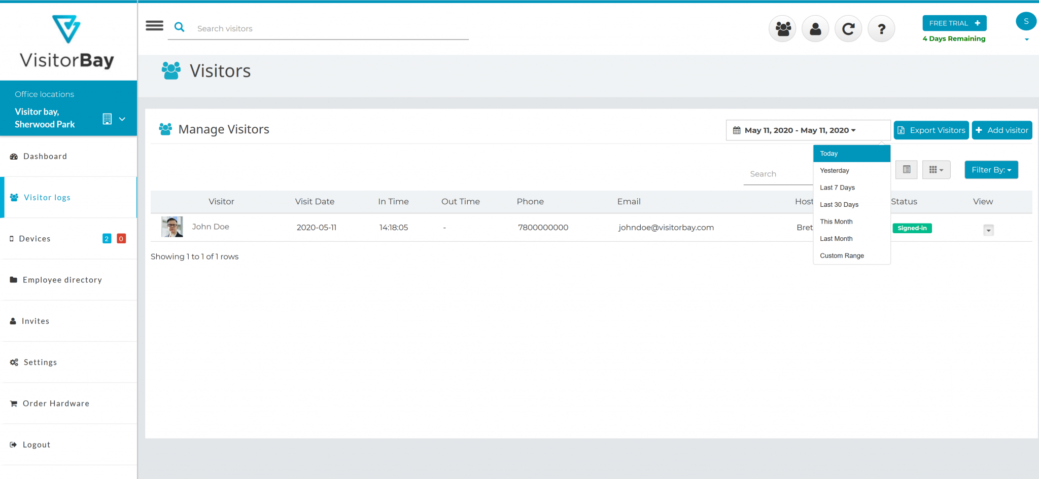Screen Visitors in the Workplace | Blog | VisitorBay